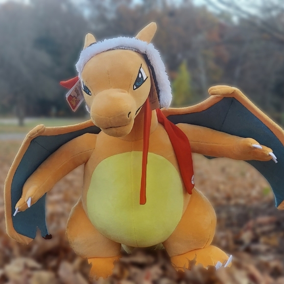 Build-A-Bear | Toys | Build A Bear Pokemon Jumbo Charizard Plush Bundle ...